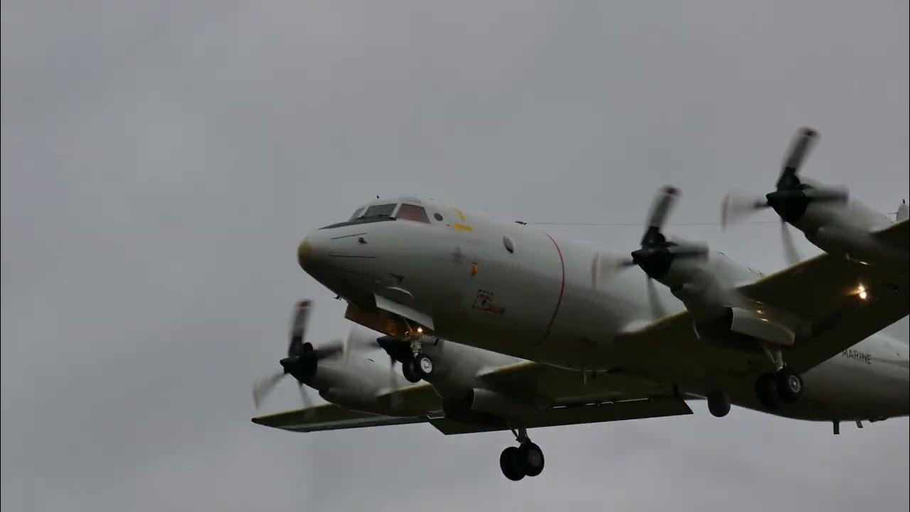 Lockheed P3C Orion at Geilenkirchen Nato Air Base - YouTube