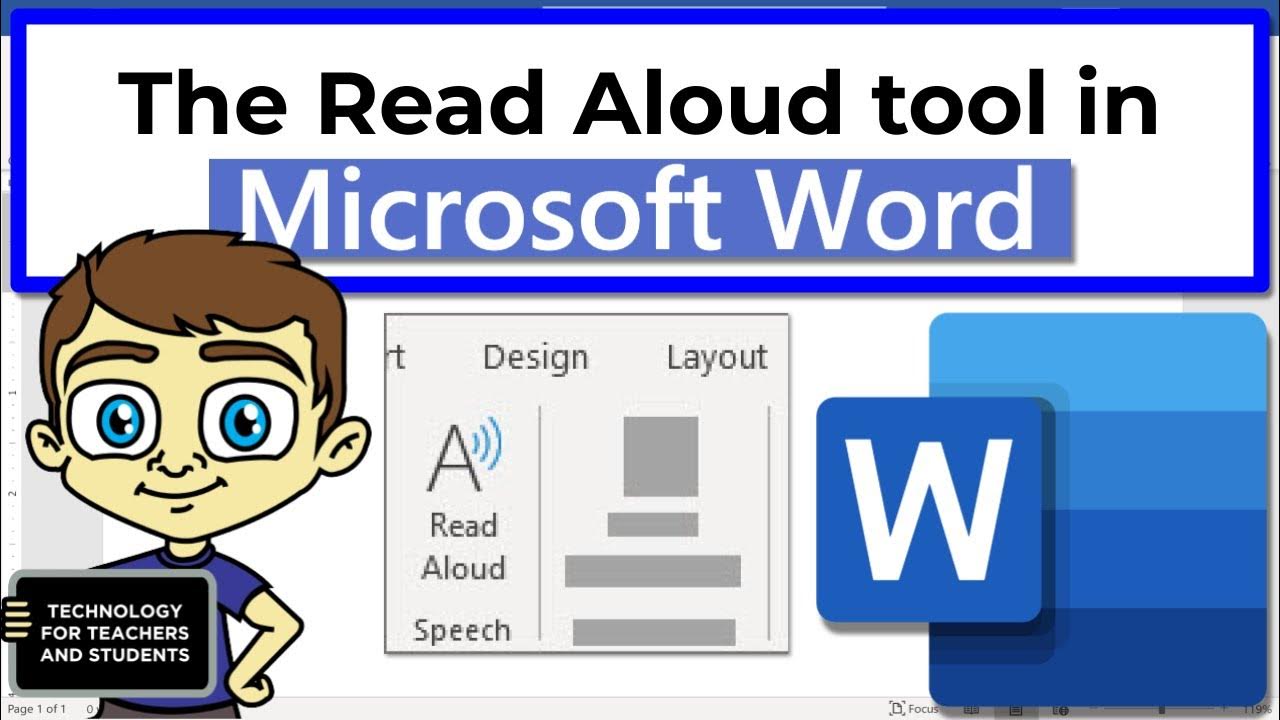 The Amazing Read Aloud Tool in Microsoft Word - YouTube