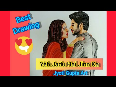 Yeh Jadu Hai Jinn Ka Drawing || Time Lapse Video || - YouTube