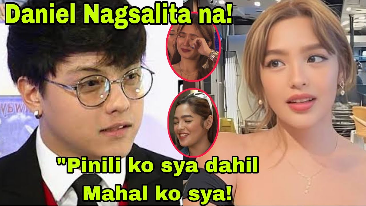 Daniel Padilla Nagsalita Na Ipinagtanggol Si Andrea Brillantes Youtube