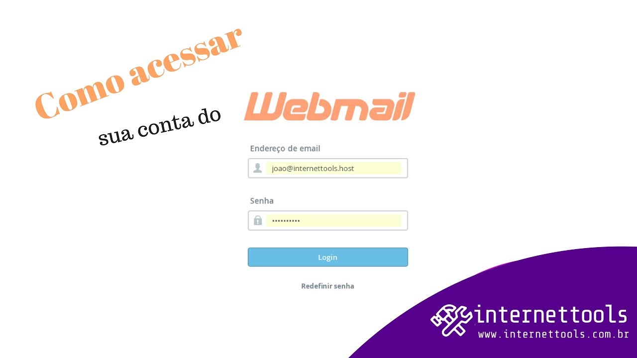Acessando sua conta de email corporativo através do webmail ...