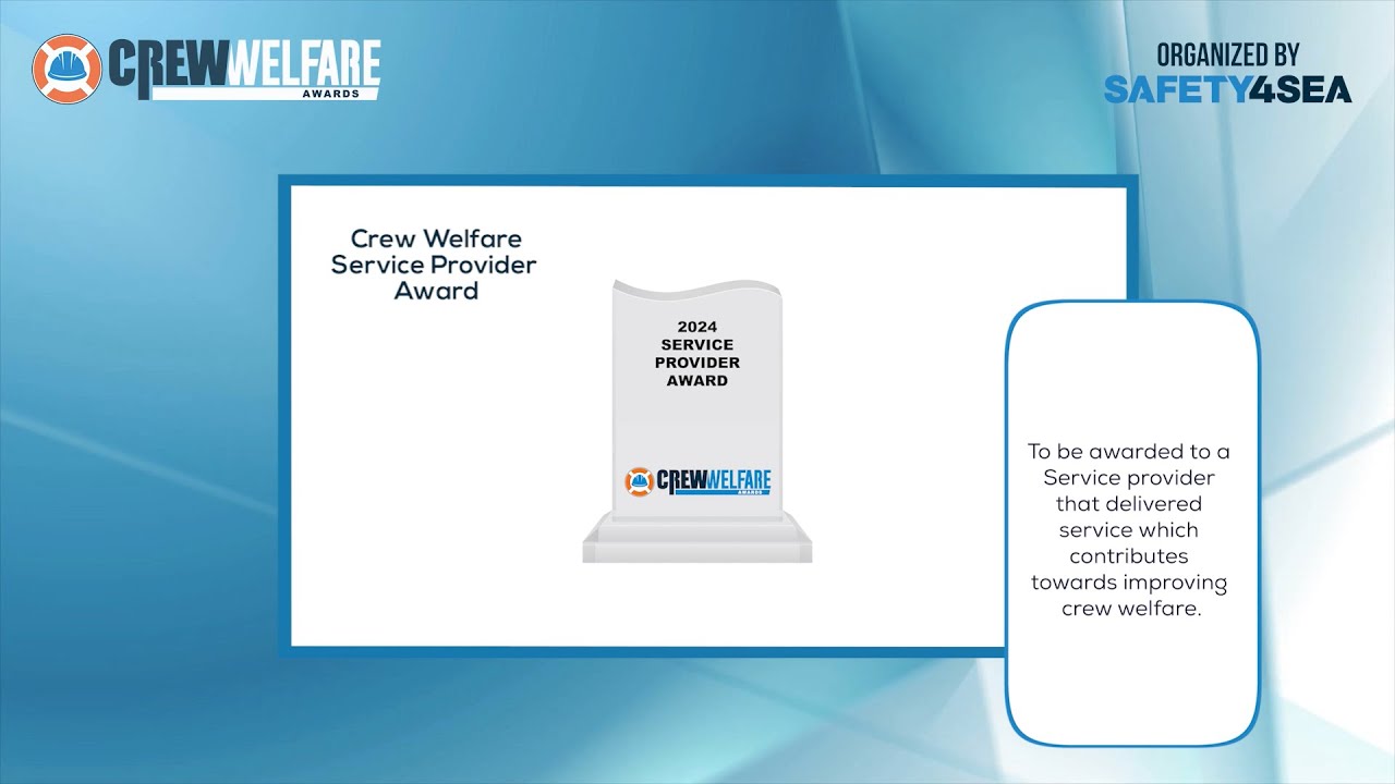 OneCare Group receives the 2024 Crew Welfare Service Provider Award ...