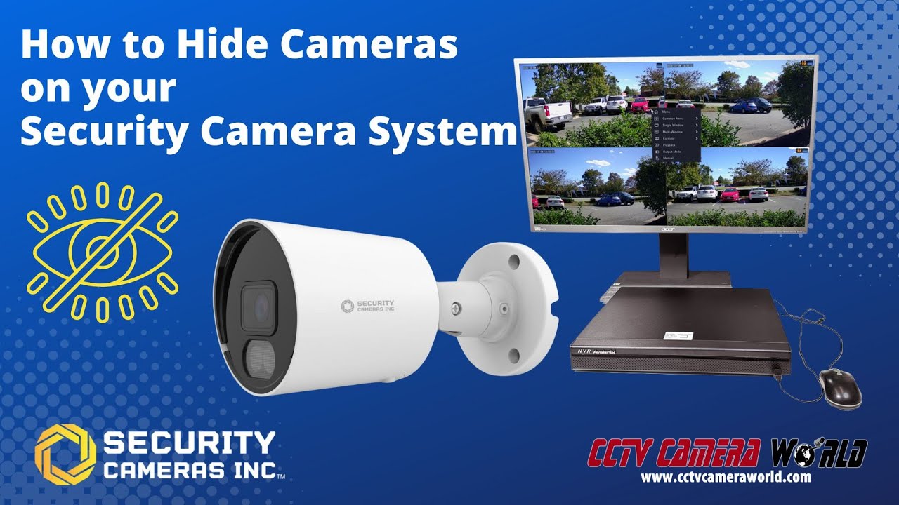 Security Camera Systems: How to Hide Camera Channels on an NVR - YouTube