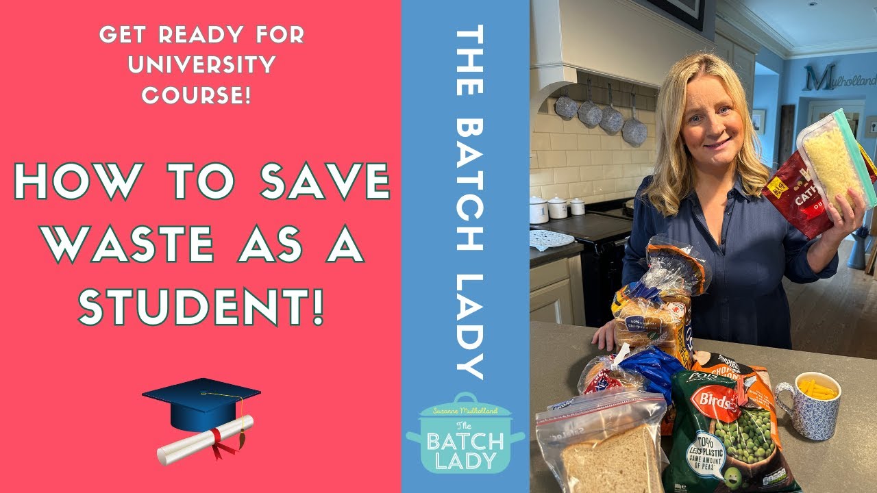 Get Ready for University Course- How to save waste as a student - YouTube