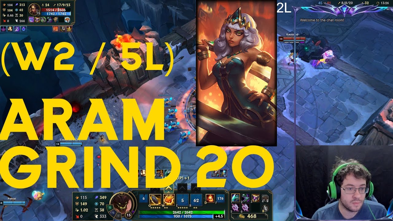 These Team builds, what in the world! Day 20 of ARAM Challenge - 2 Wins ...