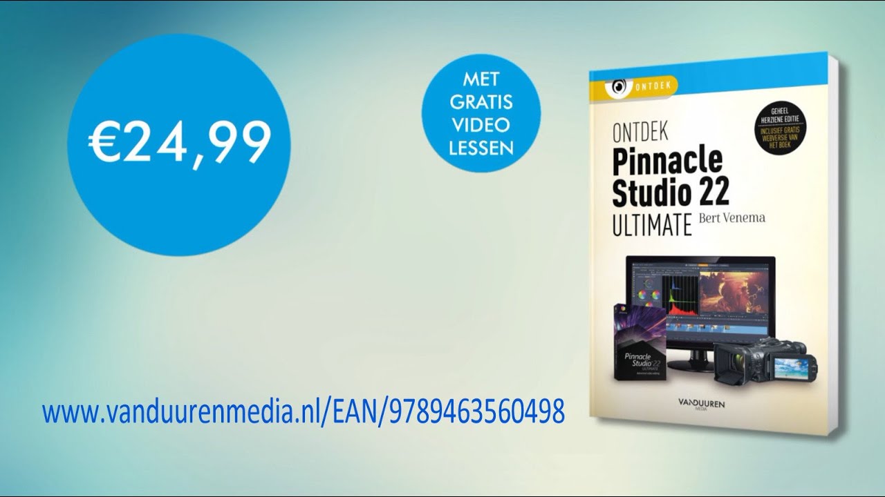 Boektrailer Pinnacle Studio 22 Ultimate - YouTube