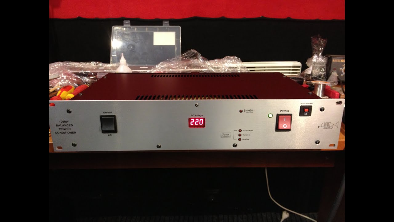 How to build a Professional Balanced Power Conditioner - YouTube