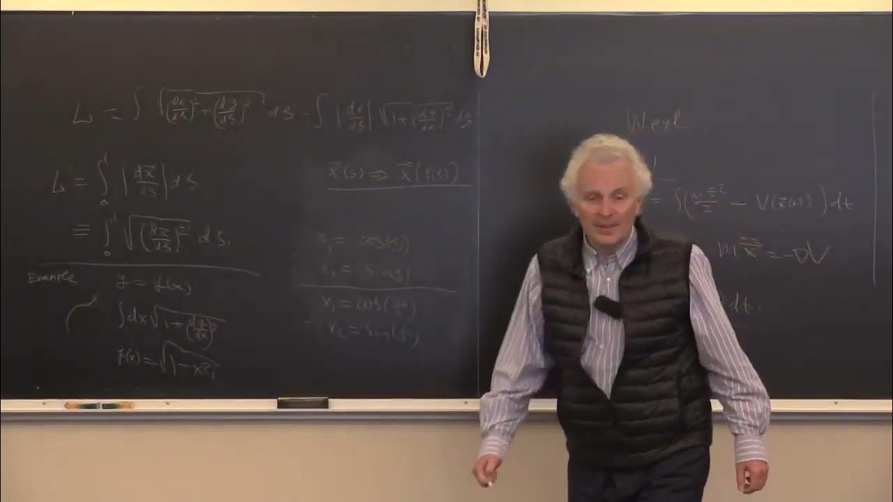 Lecture 2 - Polyakov's Lectures on Modern Classical Dynamics - YouTube
