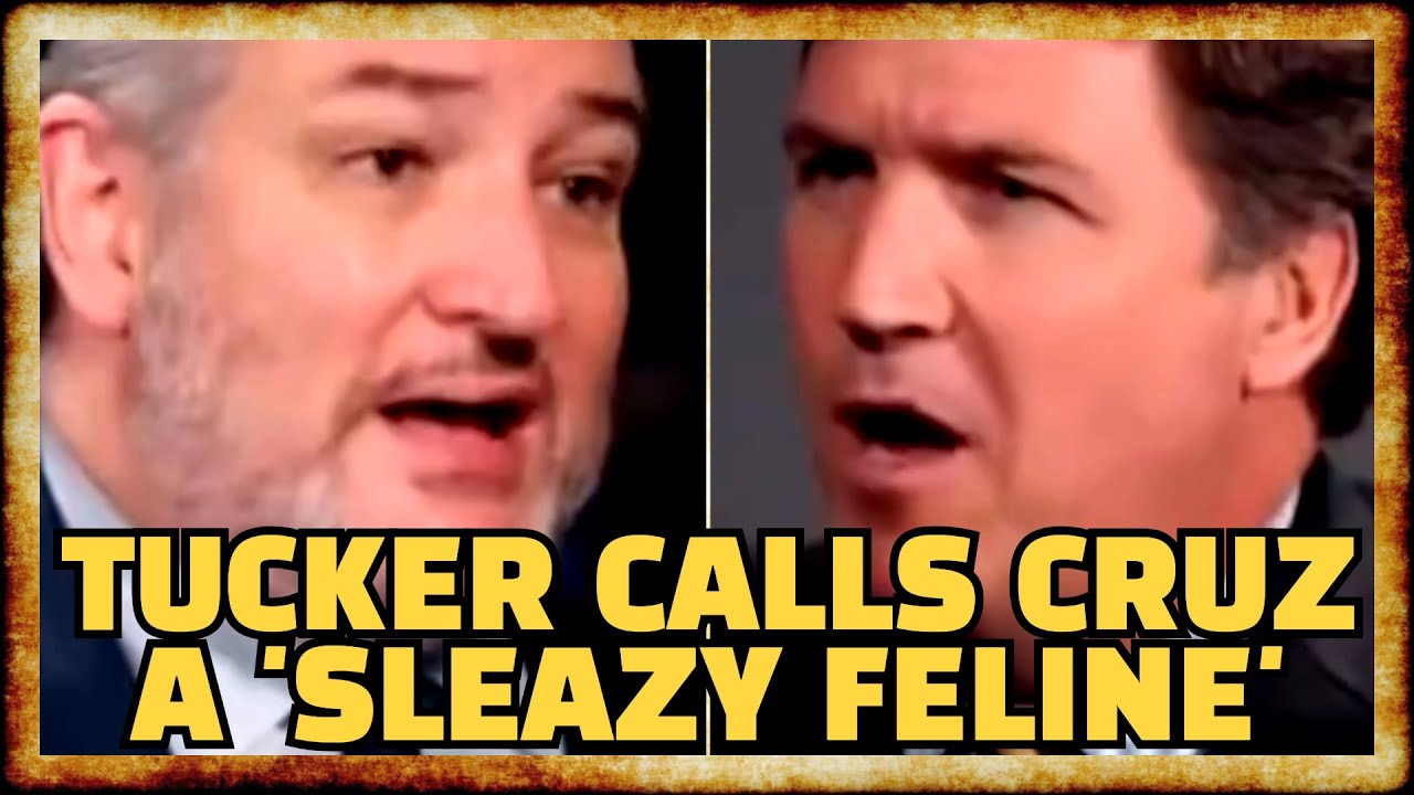 Tucker OBLITERATES Ted Cruz In HEATED EXCHANGE on AIPAC Corruption ...