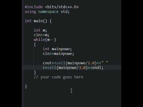The Man Code Codechef Solution Starter 121|| Codechef Solution 121#codechef #programming - YouTube