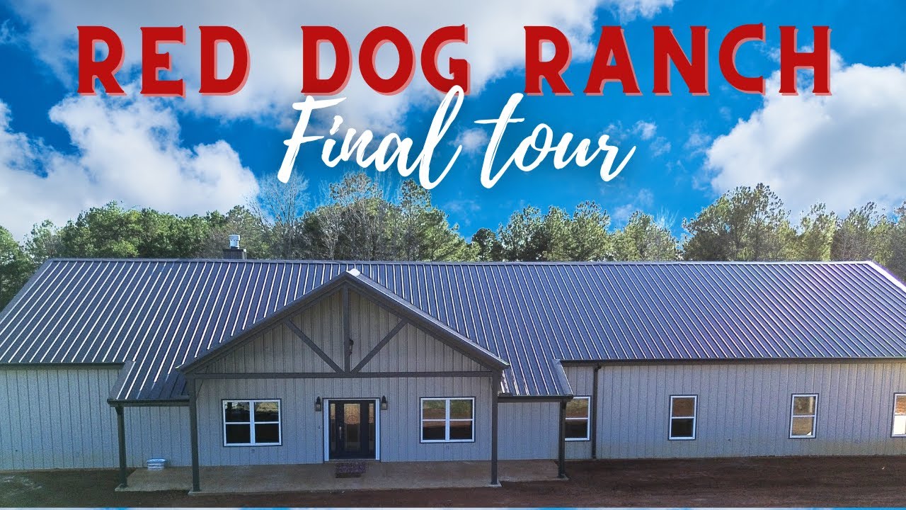 Red Dog Ranch Barndominium: Final Tour of a Stunning 3 BR / 3 BA / 3745 ...