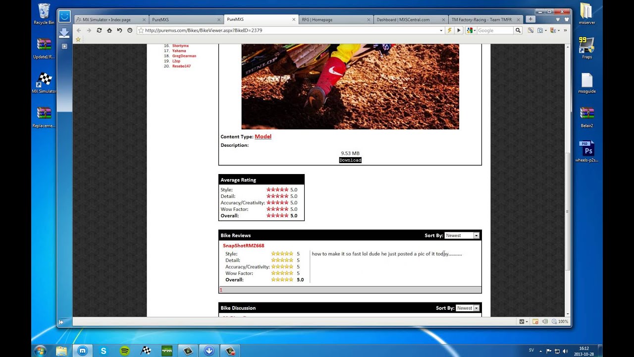 Downloading and Installing skins, models and tracks - Part 5 - MX Simulator complete beginners ...