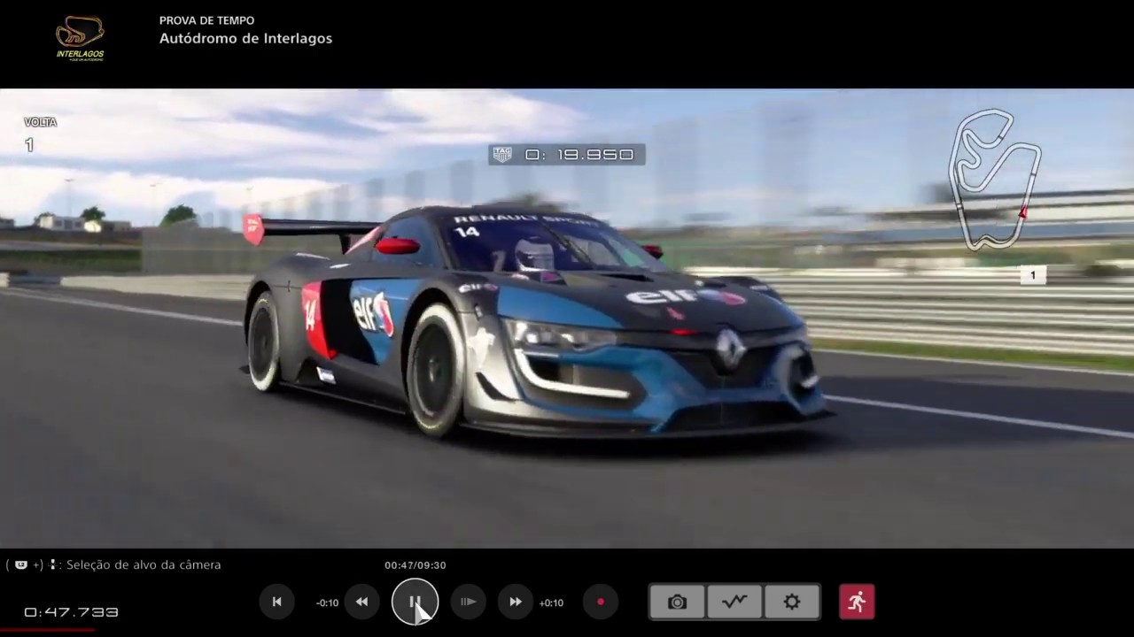 Teste e V.R do GT Sport: Renault R.S 01 GT3 V6 3.8 24V Biturbo - YouTube