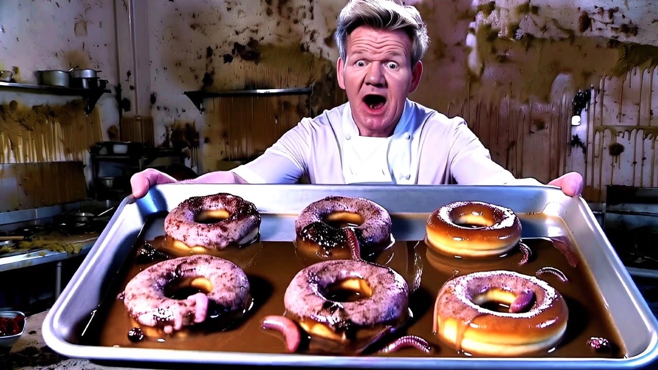 Gordon Ramsay makes Cursed Donuts (Ft. Steak) - YouTube
