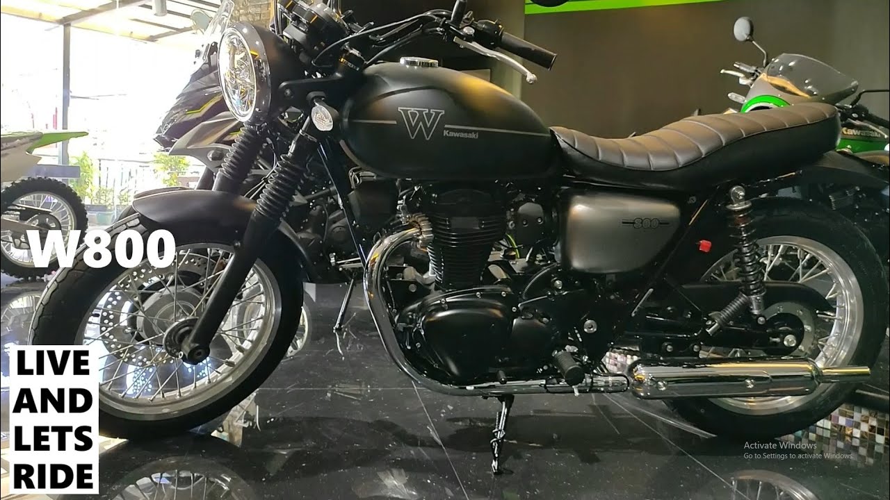Kawasaki W800 Walkaround - YouTube