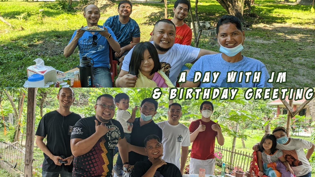 A Day With JM & Birthday Greeting 2021 - YouTube