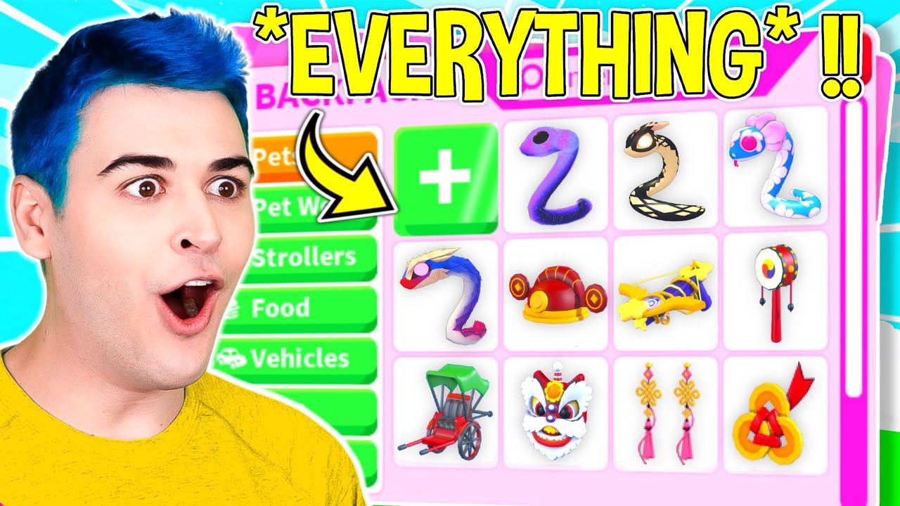 Buying EVERYTHING In the Adopt Me LUNAR UPDATE Week 3! New *GALAXY ...