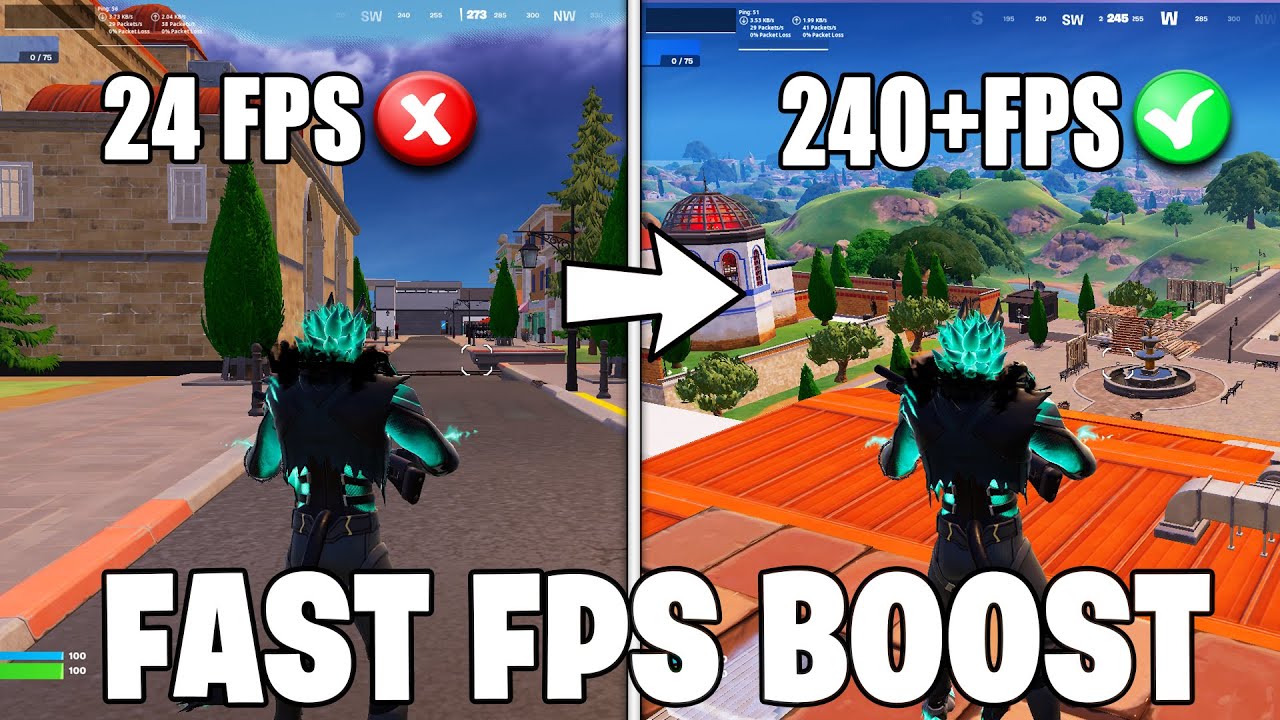 How To Fix STUTTERS, FPS Drops & Boost FPS In Fortnite Chapter 5 Season ...