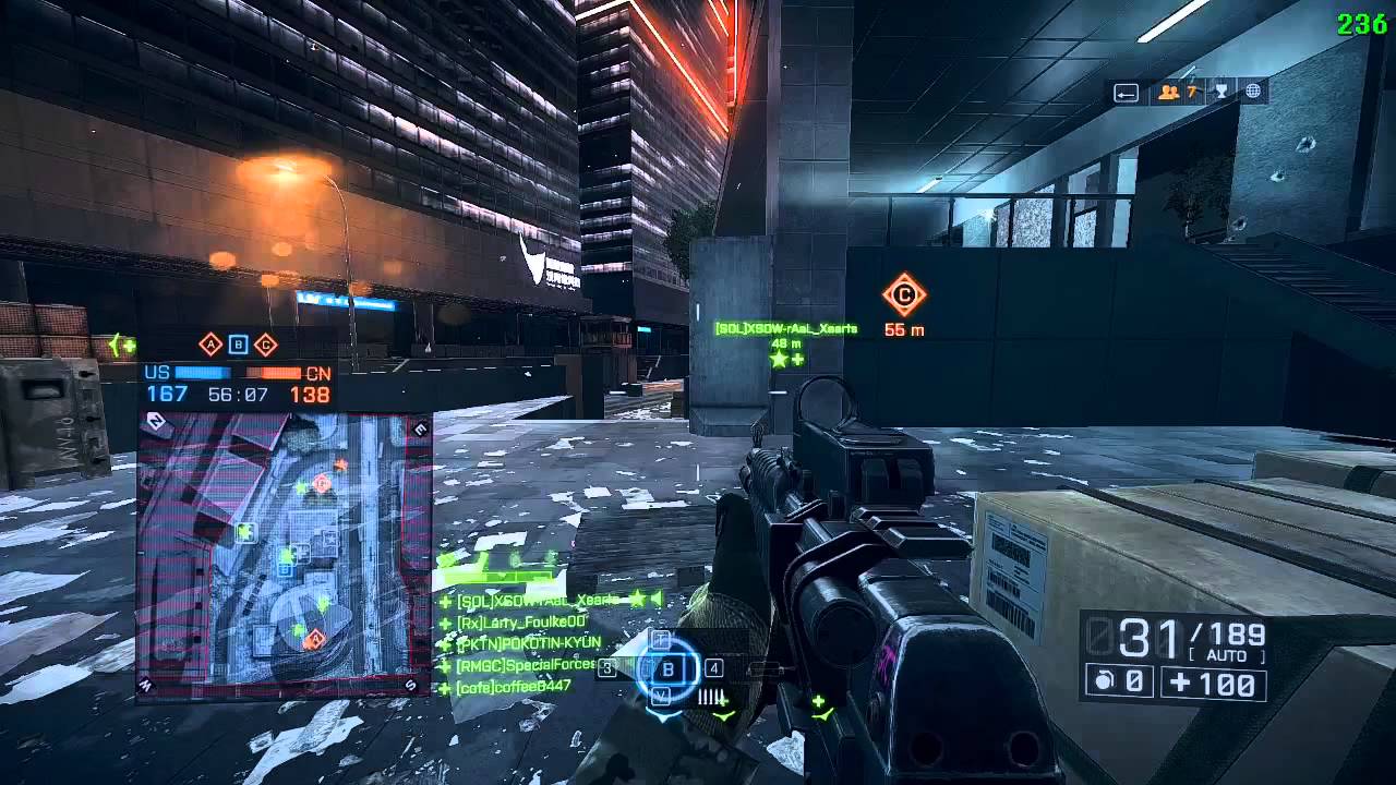 [BF4]クラン戦5on5 RMGC VS OSSAN様 前半戦 - YouTube