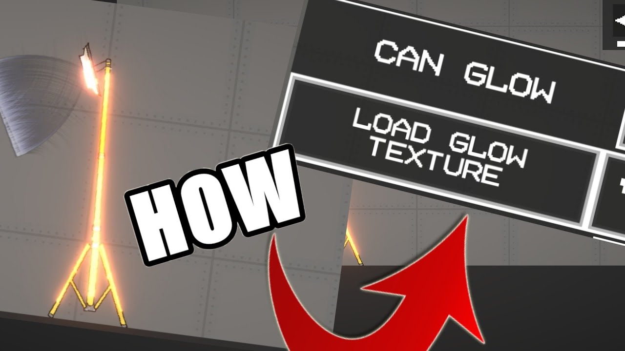 Как сделать GLOW текстуру своему предмету в Melon Playground? - YouTube