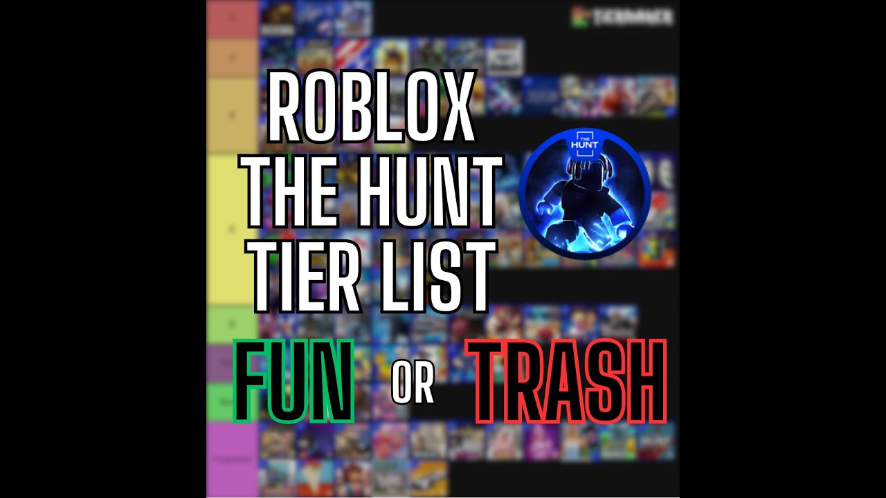 Roblox The Hunt Tier List! - YouTube