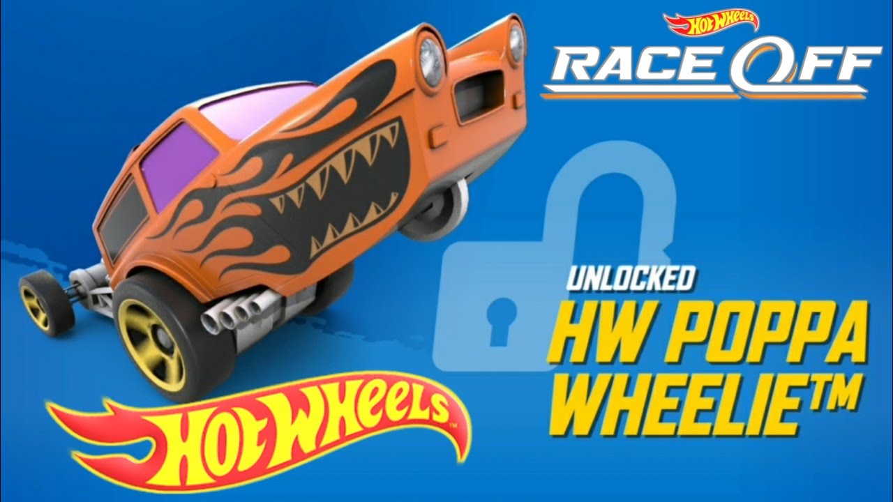 UNLOCKED HW POPPA WHEELIE - HOTWHEELS RACE OFF | HD - YouTube