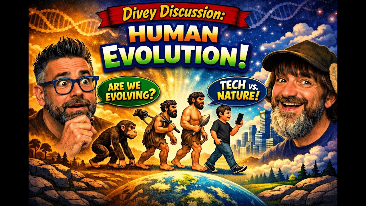 Divey Discussion: Human Evolution #evolution #appendages #humanity ...