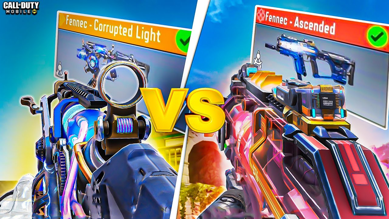 LEGENDARY FENNEC VS MYTHIC FENNEC COD MOBILE - YouTube