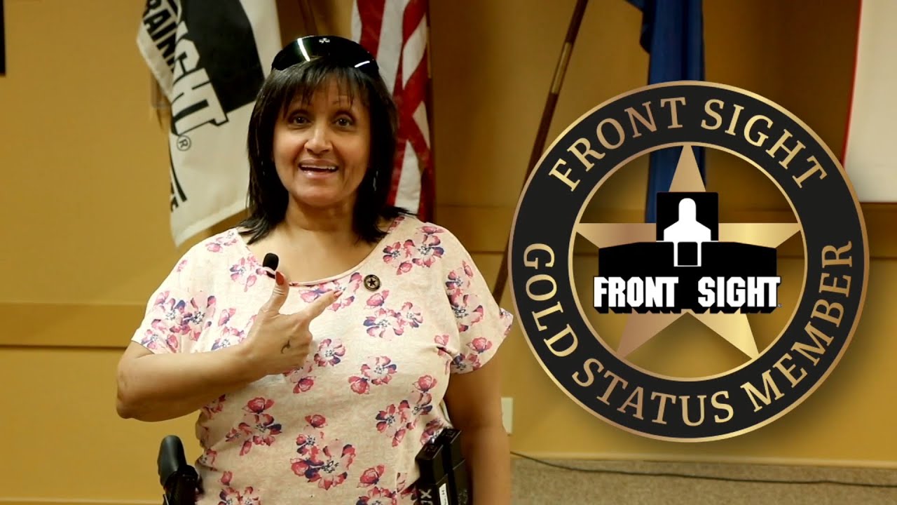 Front Sight Gold Status Member Maha Zorba Message to Dr. Ignatius ...