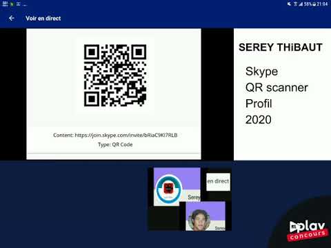 Skype scanner QR profil - YouTube