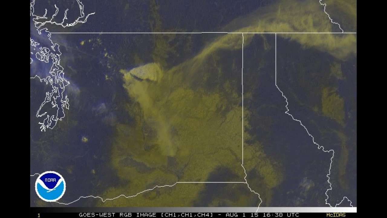 July 31 - August 11, 2015 : Wolverine Fire, Washington - YouTube