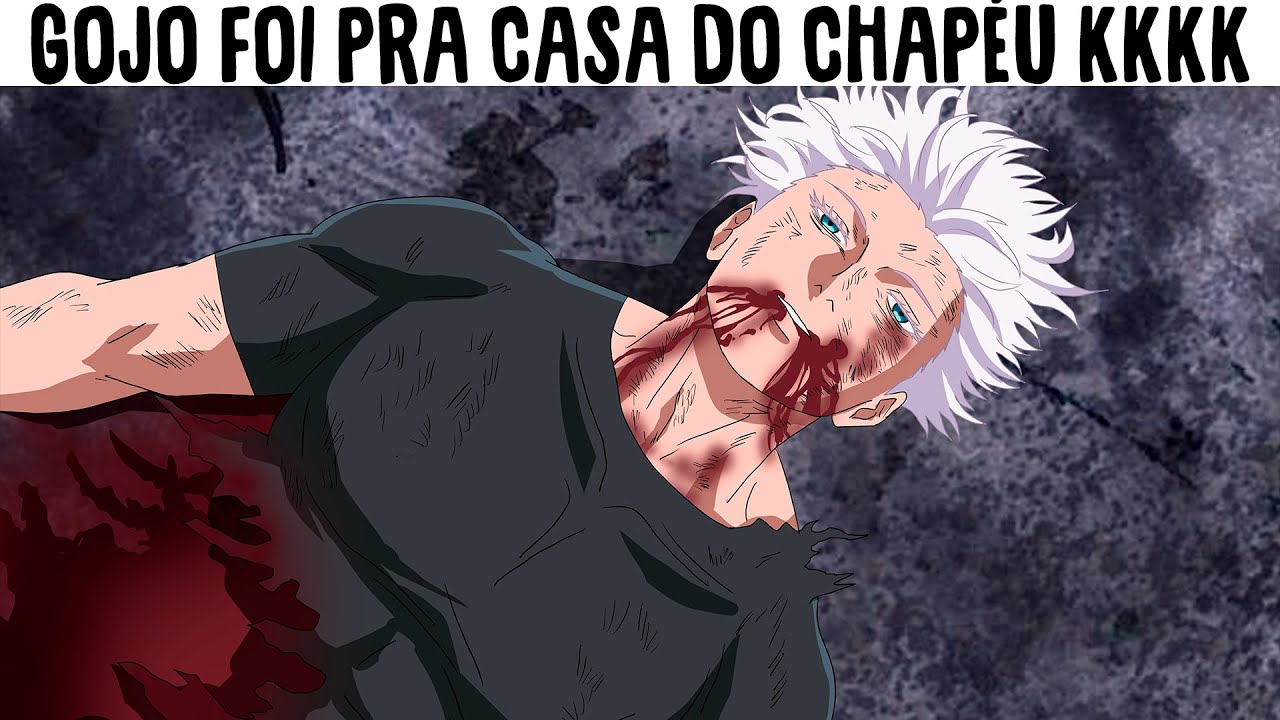 SATORU GOJO FOI FATIADO NO MEIO PELO SUKUNA ! VAI JOGAR NO VASCO ...