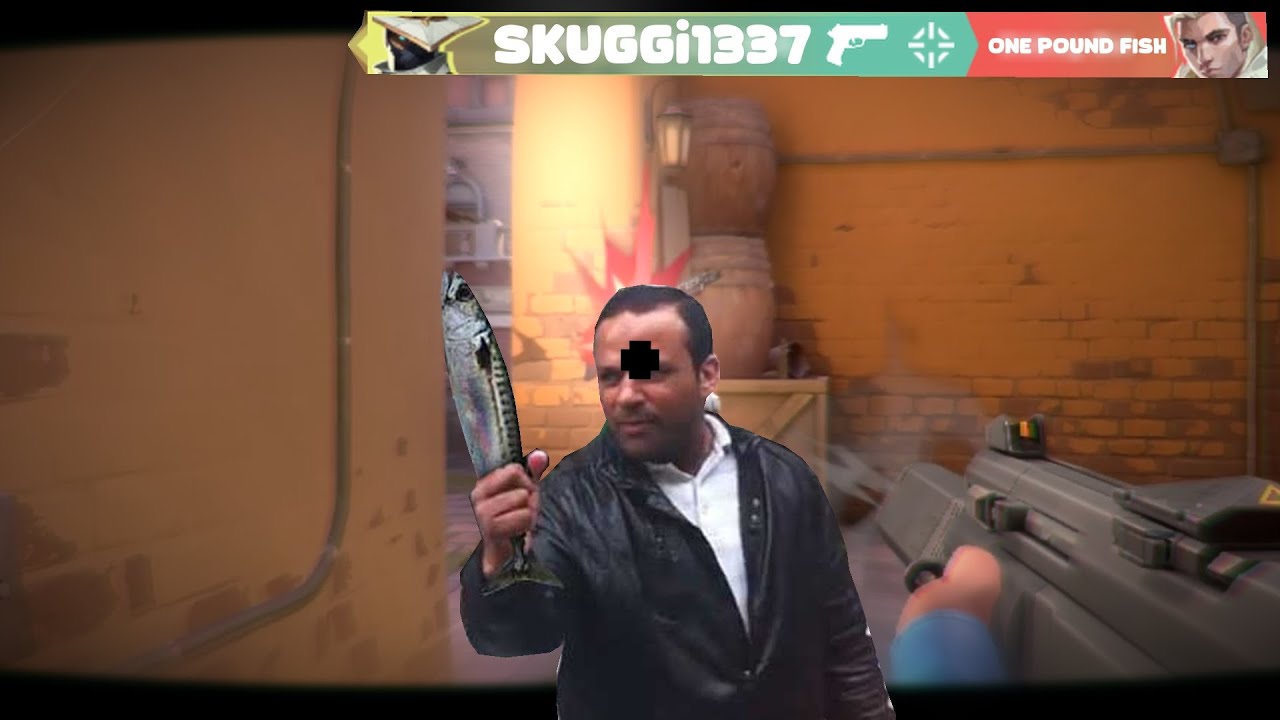 One Pound Fish In VALORANT?!?!?!? - YouTube