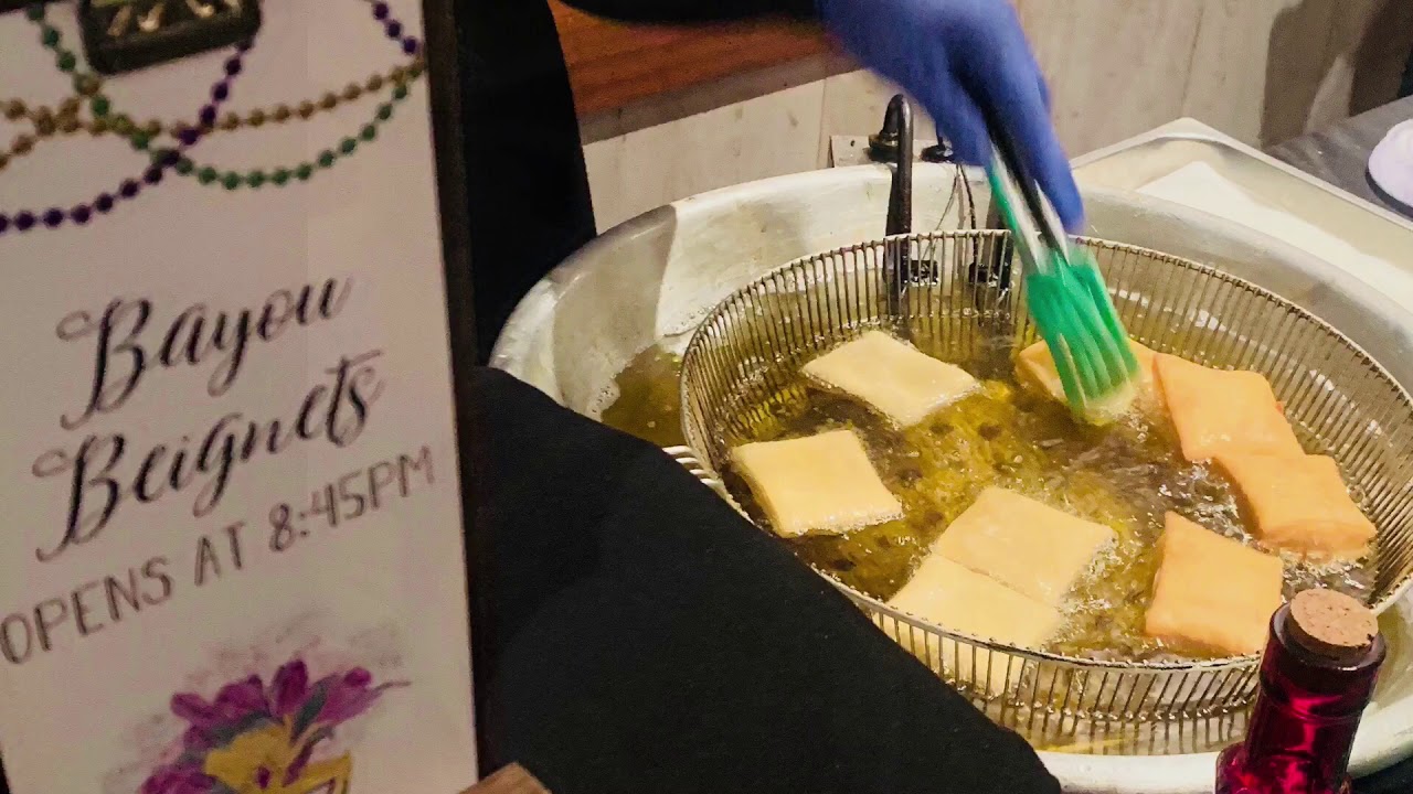 Sugar Bunch Creations Beignet Station/ Fun Food Catering - YouTube