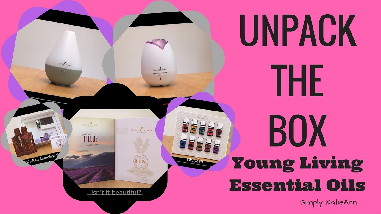 Essential Oils, Unpack The Box, Young Living - YouTube