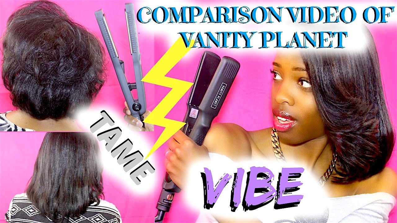 Comparing Flat Irons for Natural Hair Textures | Straighten and Curl ...