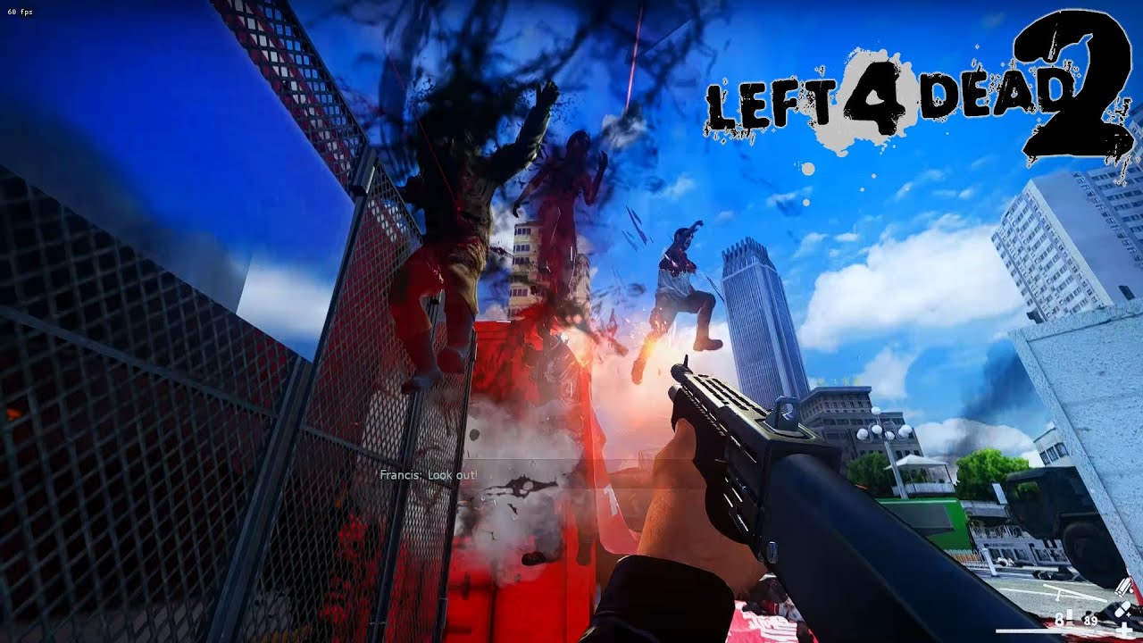 I ultra modded NanningCity custom maps in Left 4 Dead 2 with 200 ...