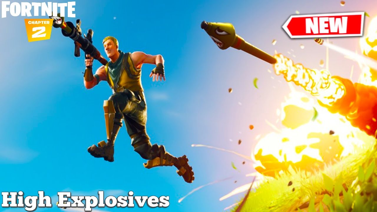 *NEW* HIGH EXPLOSIVES LTM GAMEPLAY (FORTNITE CHAPTER 2 SEASON 5) OG ...