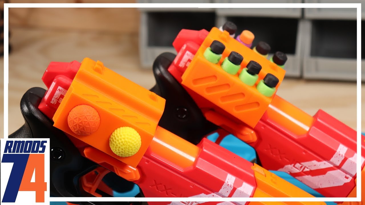 Nerf Knockout Ammo Holders - YouTube