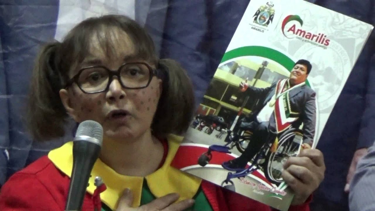 “LA CHILINDRINA” FUE RECONOCIDA VISITANTE ILUSTRE DE AMARILIS - YouTube