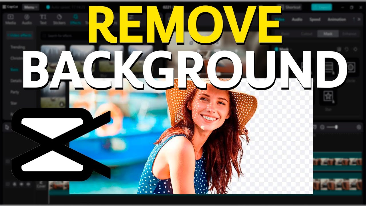 How To Remove Background in Capcut (Easy Tutorial) - YouTube