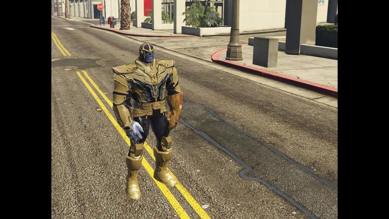 GTA 5 - Thanos Mod Powers - YouTube