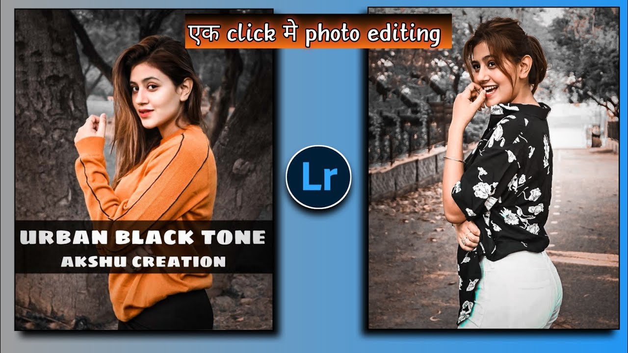 urban black tone editing || free preset download || lightroom editing || black tone editing ...