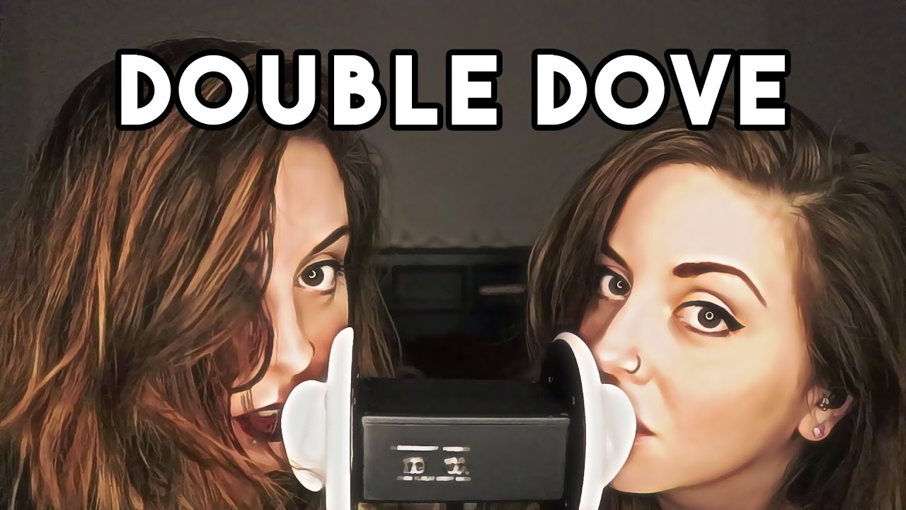 🕊️ // [ASMR] d o u b l e d o v e // ear cleaning | unintelligible ...