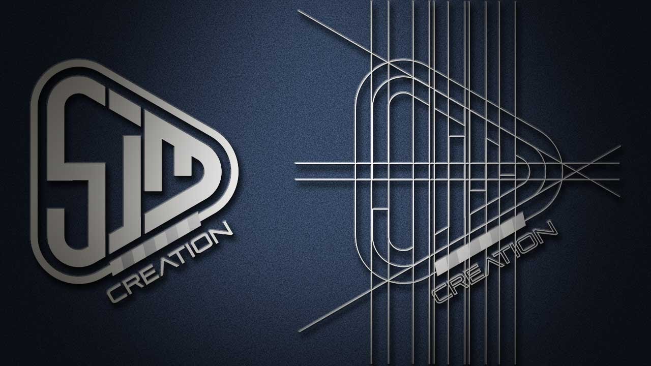 How to design a logo with Letter | Adobe Illustrator Tutorial - YouTube