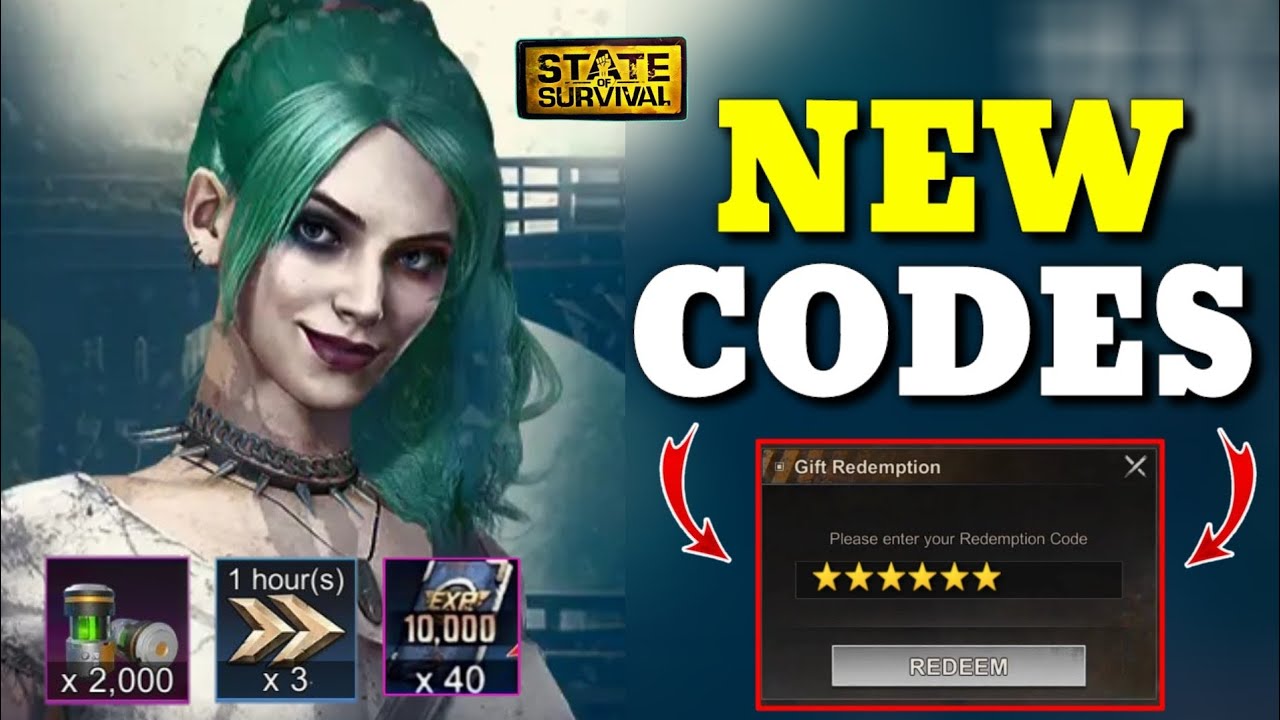 ⚠️ALL NEW⚠️ STATE OF SURVIVAL REDEEM CODES APRIL 2023 || SOS GIFT CODES || STATE OF SURVIVAL ...