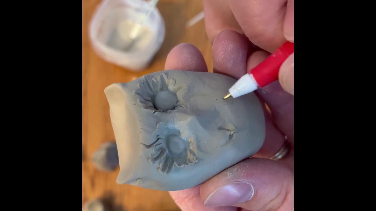 Material Explorations with Misty: Air-dry Clay Creatures - YouTube