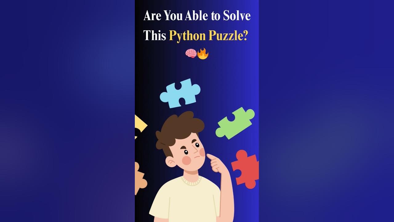 Can You Solve This Python Puzzle? 🧠🔥#yt shorts #coding #python #problem #programming - YouTube