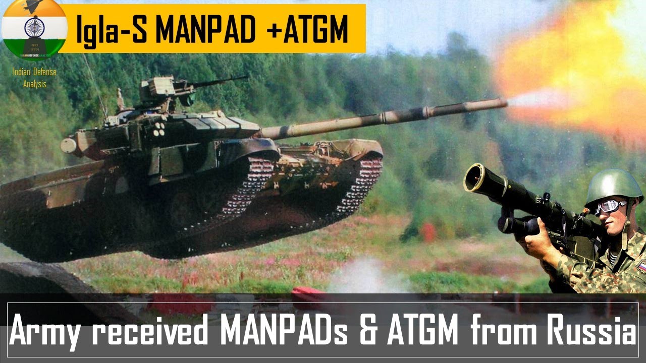 Army received 390 Igla-S MANPADs & 2184 ATGM from Russia - YouTube