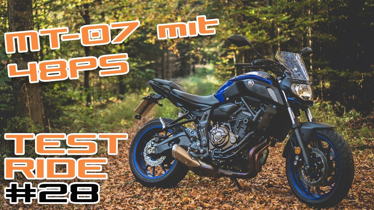 Yamaha Mt-07 (2018) mit 48PS! Bestes A2-Motorrad?! TESTRIDE#28 - YouTube